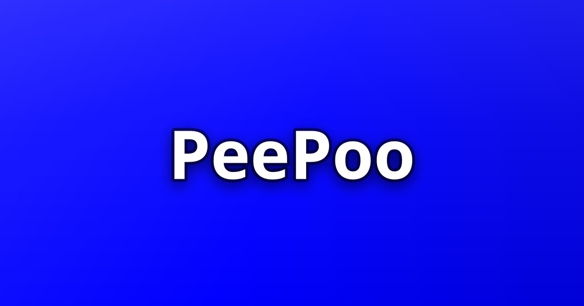 PeePoo